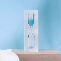 China smalll Acrylic Hourglass Sand Clock 5 Minutes 3 minutes 2 Minutes 1 Minutes Free Sample for sale