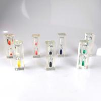 China Decorating Acrylic Hourglass 1 Minute Hourglass Timer For Kids Game for sale