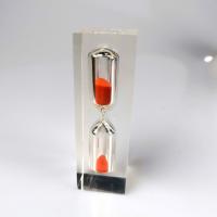 China Decorating Acrylic Hourglass 1 Minute Hourglass Timer For Kids Game for sale