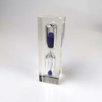 China Decorating Acrylic Hourglass 1 Minute Hourglass Timer For Kids Game for sale