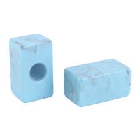 China Blue Luxury Marble Perfume Bottle Cap 70g Custom Logo for sale