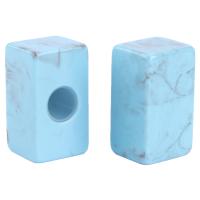 China Blue Luxury Marble Perfume Bottle Cap 70g Custom Logo for sale