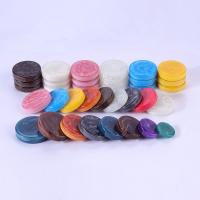 China Resin Custom Backgammon Set 30 Pieces Marble Backgammon Chips for sale
