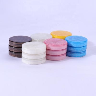 China Game Custom Backgammon Chips Pieces Colorful Backgammon Board for sale