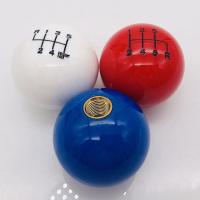 China Resin Custom 5 Speed Gear Shift Knob  With Adapter Logo Available for sale