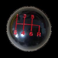 China Resin Custom 5 Speed Gear Shift Knob  With Adapter Logo Available for sale