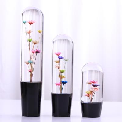 China Dried Flower Shift Knob Resin Cherry Blossom Shift Knob for sale