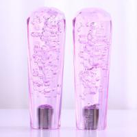 China Skyringe Resin Shift Knob Blue Purple Crystal shift knob universal for sale