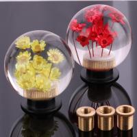 China custom Refit car accessories universal shift knob jdm resin flower shift knob for sale