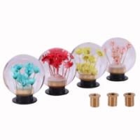 China custom Refit car accessories universal shift knob jdm resin flower shift knob for sale