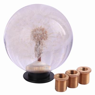 China Wholesale customization resin dandelion acrylic master ball car gear flower shift knob for sale