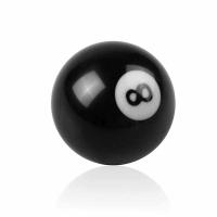 China American shifter billiard 8 ball pool gear shifter knob  custom car accessory acrylic gear shift knob for sale