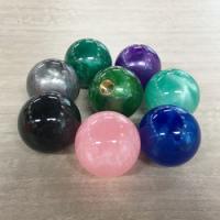 China Factory price all in one Customized resin gear shift knob Metal nut shift knob custom car accessory 54 MM car gear shift knob for sale