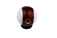 China Custom Resin Billiard Shift Knob White  Black Orange  ISO9001 Certificated for sale