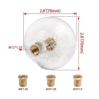 China Universal Racing Dandelion Gear Shift Knob For Manual Vehicles for sale