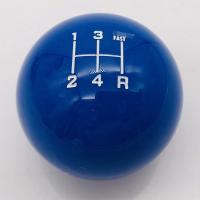 China Resin Red Ball Shift Knob Adapter Kit Universal Car Gear Shifter Lever for sale