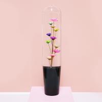 China Clear Car Resin Shift Knob Custom With Real Flower Inside for sale