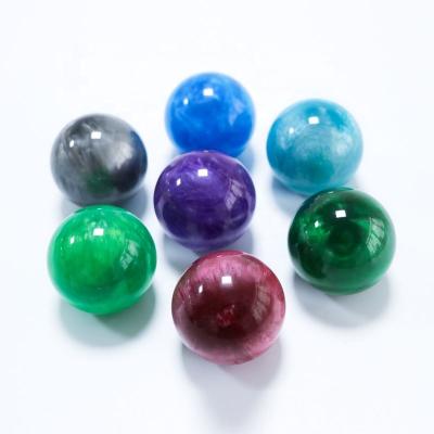 China Custom Colorful Ball Gear Shift Knob Resin 54mm OEM Accpetable for sale