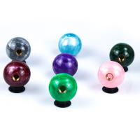 China Custom Colorful Ball Gear Shift Knob Resin 54mm OEM Accpetable for sale