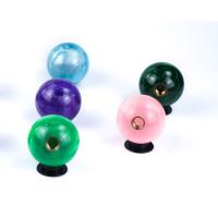 China Round Billiard Gumball Shift Knob , Manual Gear Stick Shift Knob for sale