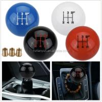 China Round Billiard Gumball Shift Knob , Manual Gear Stick Shift Knob for sale