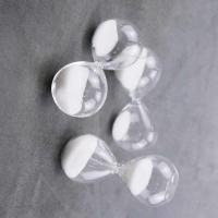 China White Mini Hourglass Sand Timer  1 Minutes Shower Timer Hourglass for sale