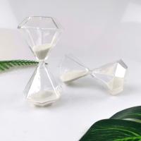 China Diamond Sand Timer Hourglass 1-30min Logo Customized Timekeeping Device for sale
