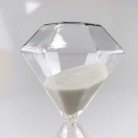 China Diamond Sand Timer Hourglass 1-30min Logo Customized Timekeeping Device for sale