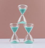 China 1 3 5 Minutes Glass Hourglass Tea Timer Country / Traditional Style for sale