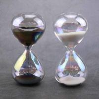 China OEM ODM Glass Hourglass Sandtimer 5/10/15 Minutes Contemporary Style for sale