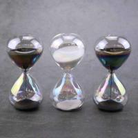 China OEM ODM Glass Hourglass Sandtimer 5/10/15 Minutes Contemporary Style for sale
