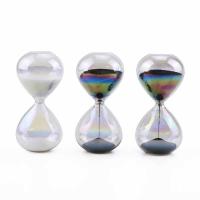 China OEM ODM Glass Hourglass Sandtimer 5/10/15 Minutes Contemporary Style for sale