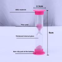China OEM ODM Plastic Hourglass 1 2 3 10 Minutes Sand Timer Free Sample for sale
