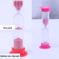 China OEM ODM Plastic Hourglass 1 2 3 10 Minutes Sand Timer Free Sample for sale
