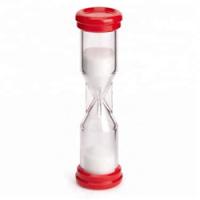 China 30 Second One Minute Hourglass Timer , Plastic Board Game Timer for sale