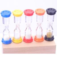 China Colorful Sand Timer 30 Second 1 Minute Sand Clock Hourglass for sale