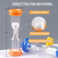 China Plastic 20 Second Sand Timer Hourglass Modern 10g For Board Game for sale