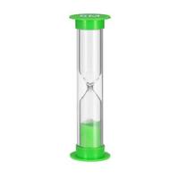 China Mini Plastic Hourglass one Minute Two Minute Hourglass Sand Timer for sale