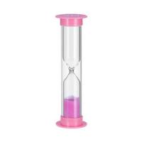China Mini Plastic Hourglass one Minute Two Minute Hourglass Sand Timer for sale