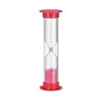 China Mini Plastic Hourglass one Minute Two Minute Hourglass Sand Timer for sale