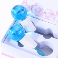 China Foam Handle Skin Care Ice Globes Facial Massager Globes For Eyes & Face for sale