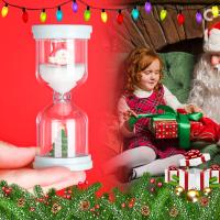 China Custom Christmas 5 Minute Hourglass Glass Beads Ps for sale