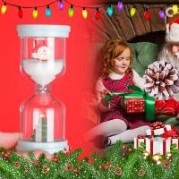 China Plastic Hourglass Christmas Pink For Brushing for sale