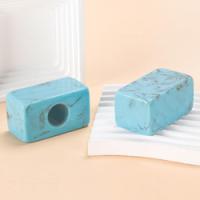 China Odm Perfume Bottle Lid Round Square Artificial Stone Natural Marble Resin Bottle Cap for sale