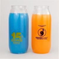 China 650ml Fresh Juice Plastic Beverage Bottles Custom PET For Mineral Water for sale