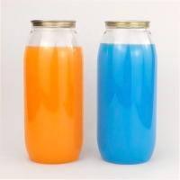 China 650ml Fresh Juice Plastic Beverage Bottles Custom PET For Mineral Water for sale