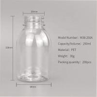 China Disposable Plastic Beverage Bottles for sale