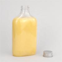 China Aluminum Cap Plastic Beverage Bottles 30g PET Juice Bottle Container for sale