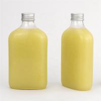 China Aluminum Cap Plastic Beverage Bottles 30g PET Juice Bottle Container for sale