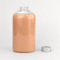 China Screen Printing Plastic Beverage Bottles ODM Natural Unique PET Round Bottle for sale